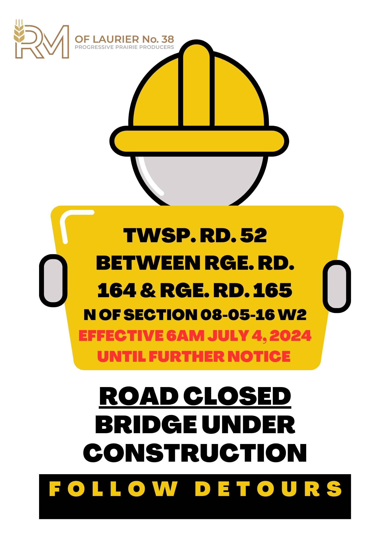 Construction Notices and Road Closures